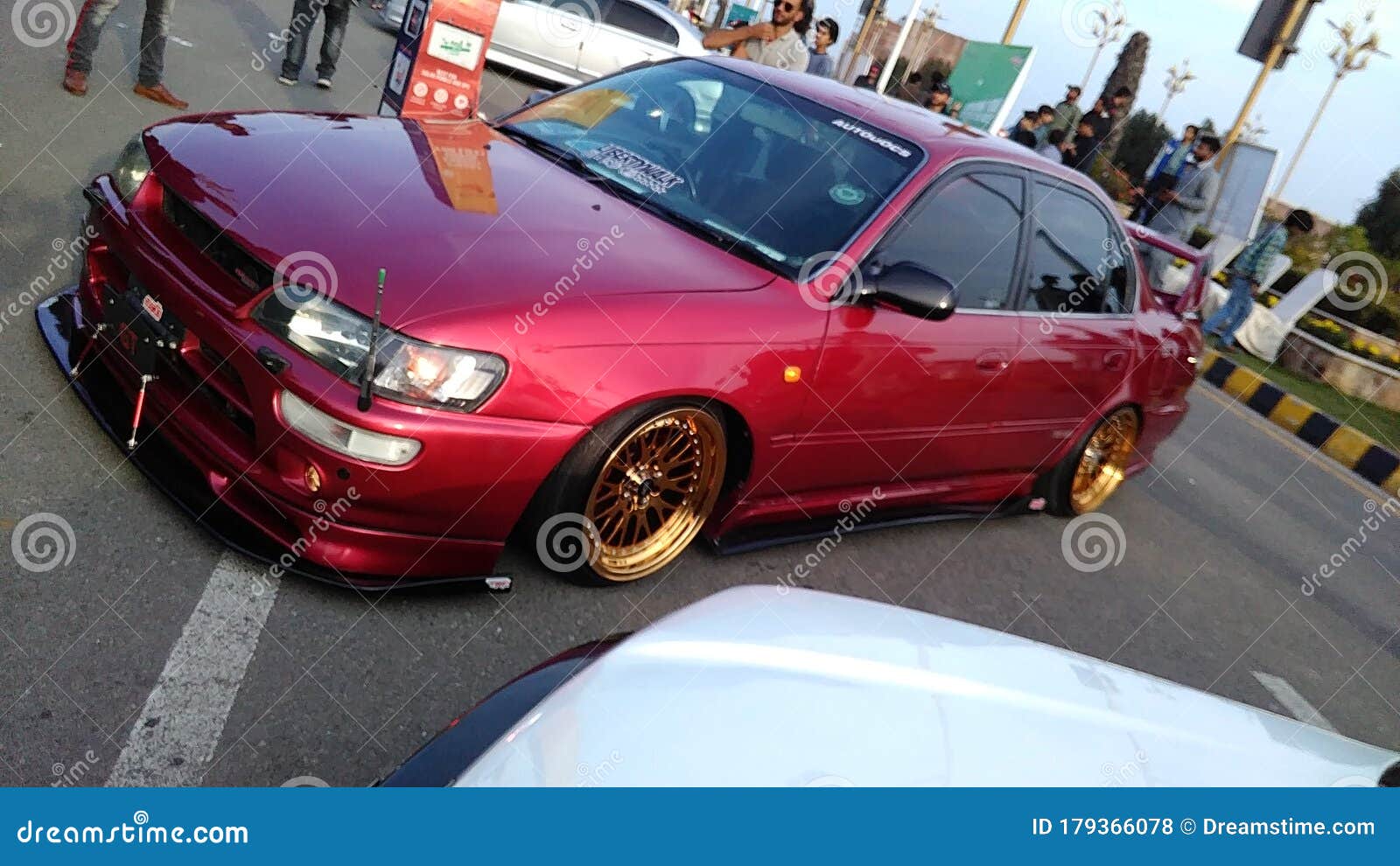 Stanced Toyota Corolla