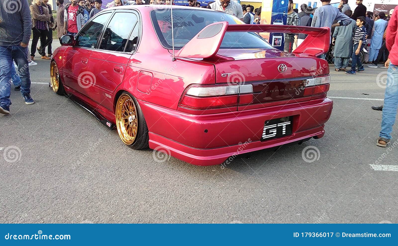 Stanced Toyota Corolla