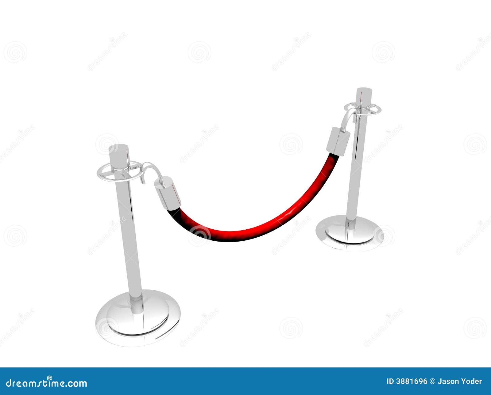 Stanchion Barrier stock illustration. Illustration of divider - 3881696