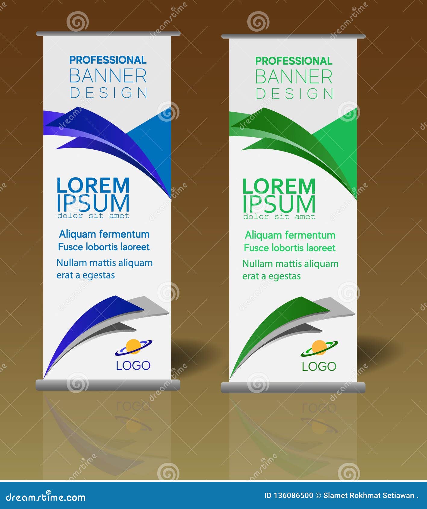 STAND BANNER BACKGROUND DESIGN 2019 Stock Vector - Illustration of ...