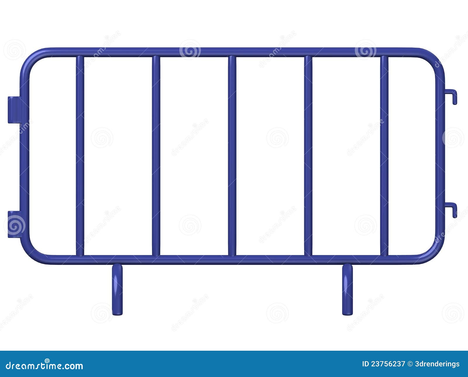 Stand Barrier With 2 Screens Stock Photography | CartoonDealer.com ...