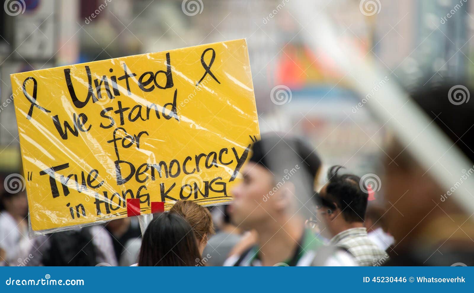 We stand for democracy editorial photo. Image of democracy - 45230446