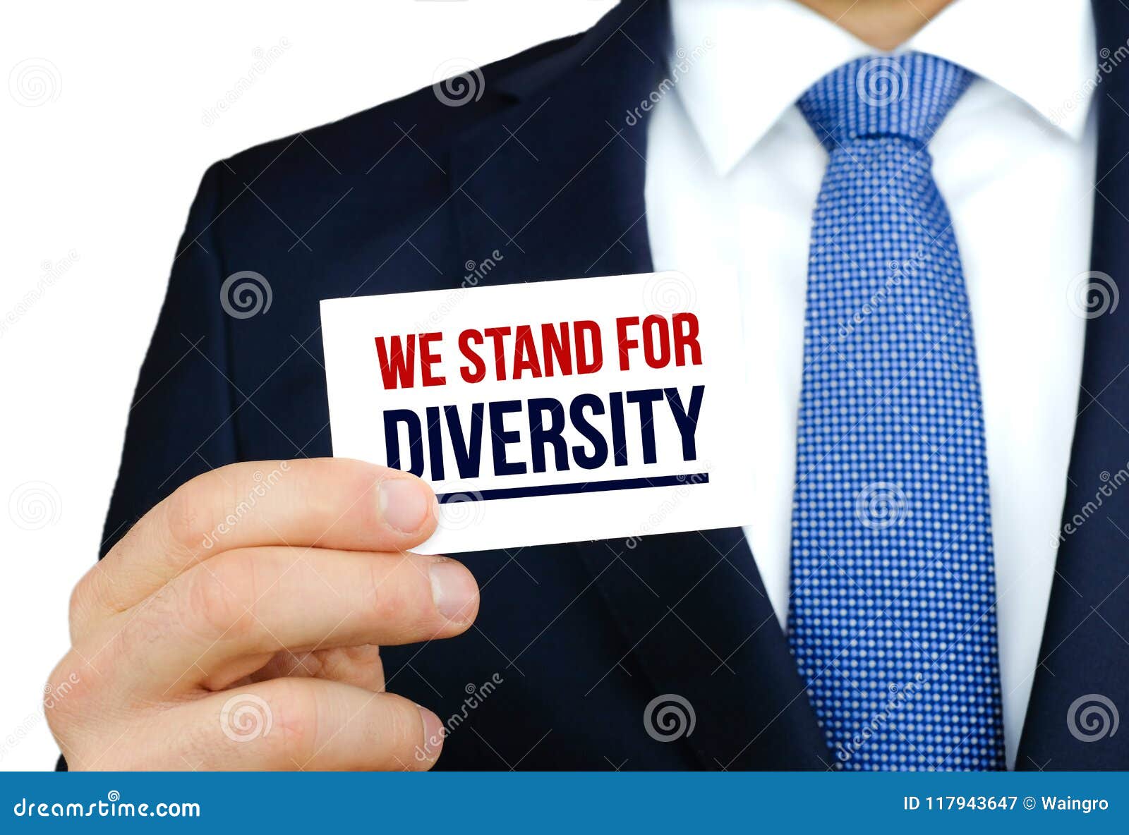 We stand for diversity stock image. Image of multiplicity - 117943647