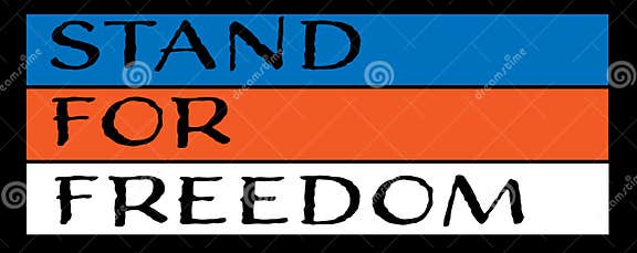 Stand for Freedom Banner for Websites for Dignity, Equality, and ...