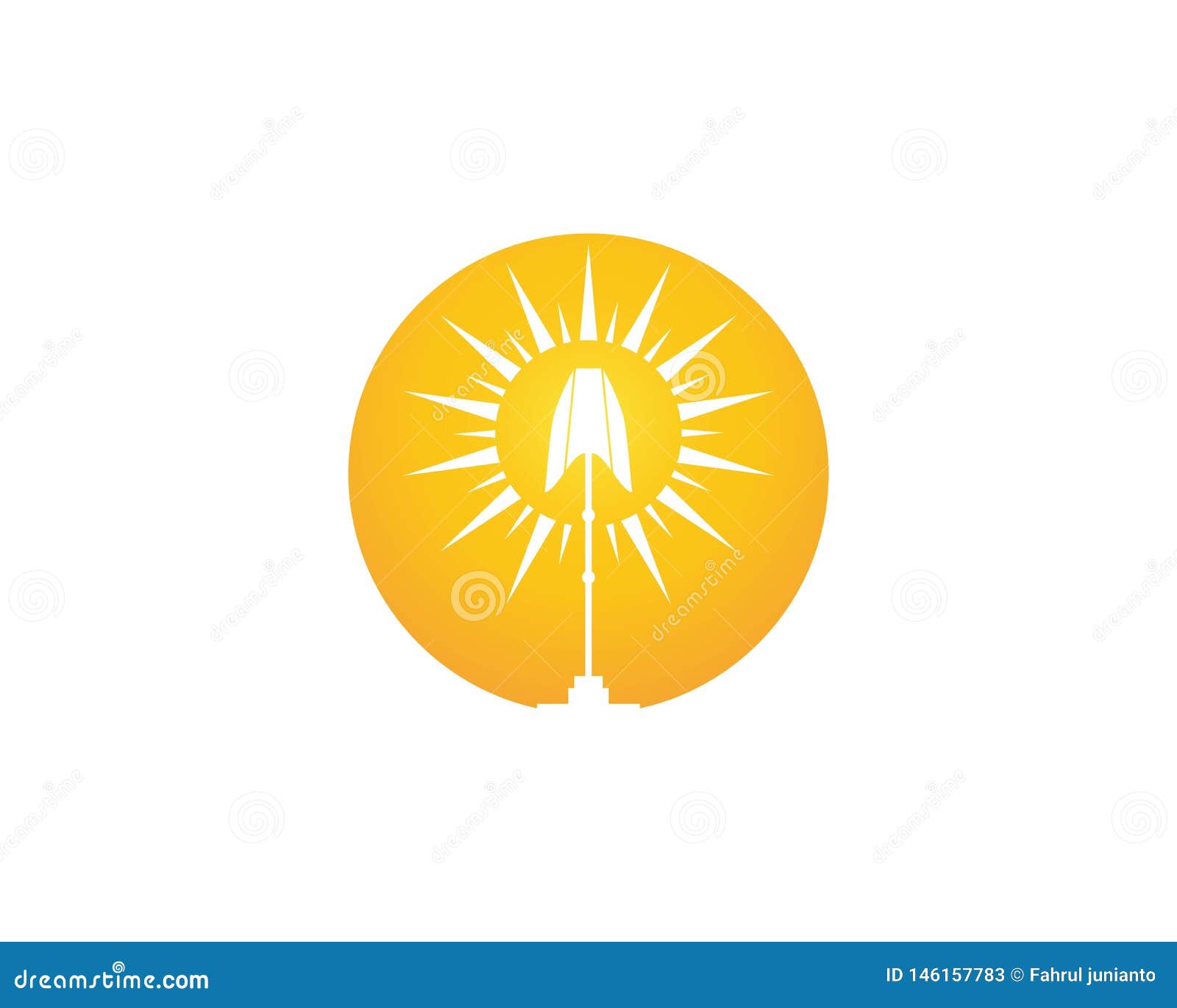 Stand Lamp Indoor Lightning Logo Vector Stock Vector - Illustration of ...