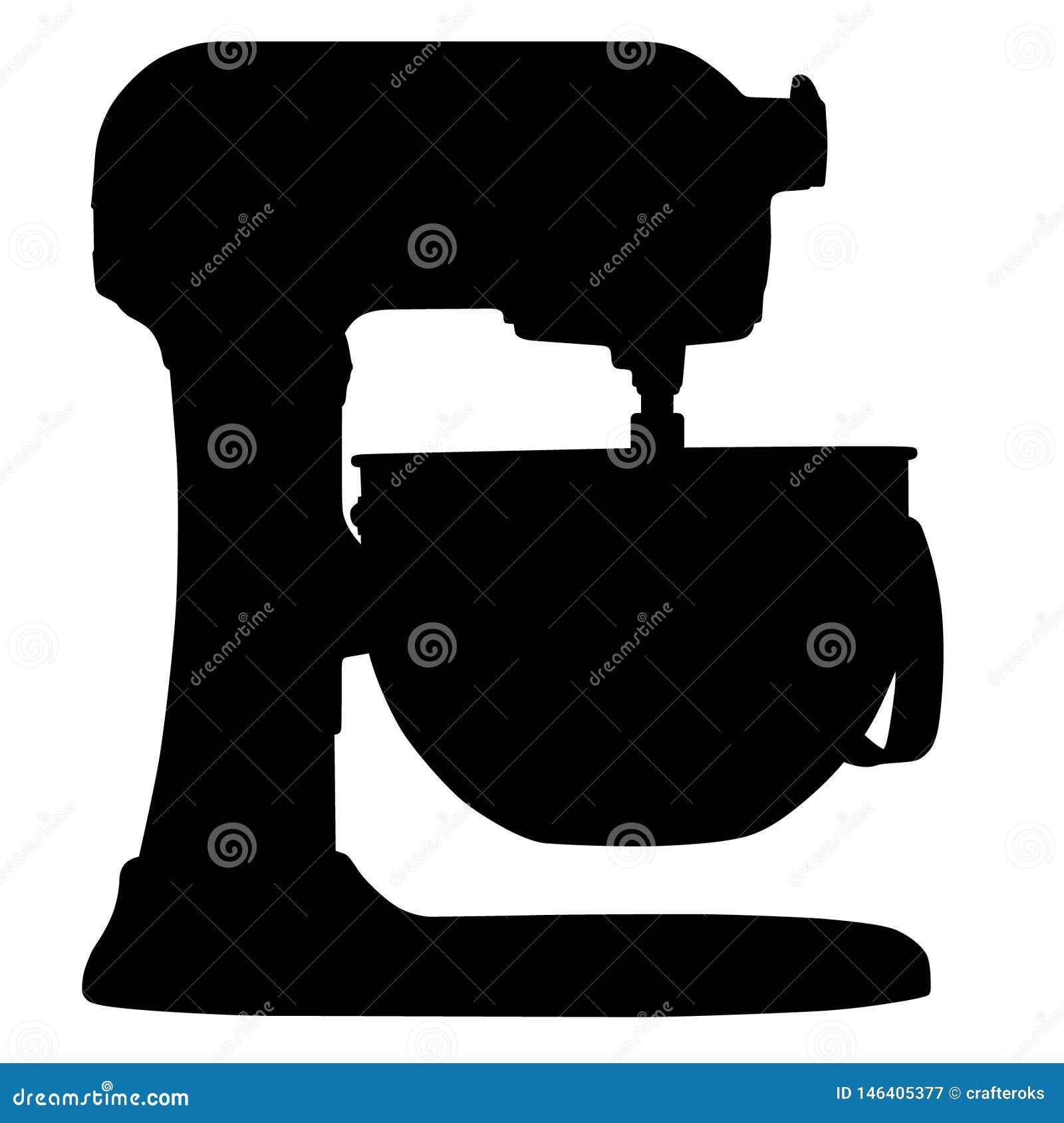 Stand Mixer Vector Eps Illustration by Crafteroks Stock Vector ...