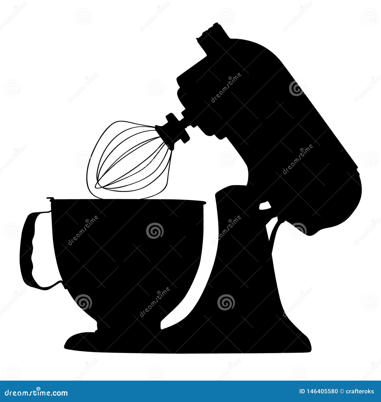 Stand Mixer Vector Eps Illustration by Crafteroks Stock Vector ...