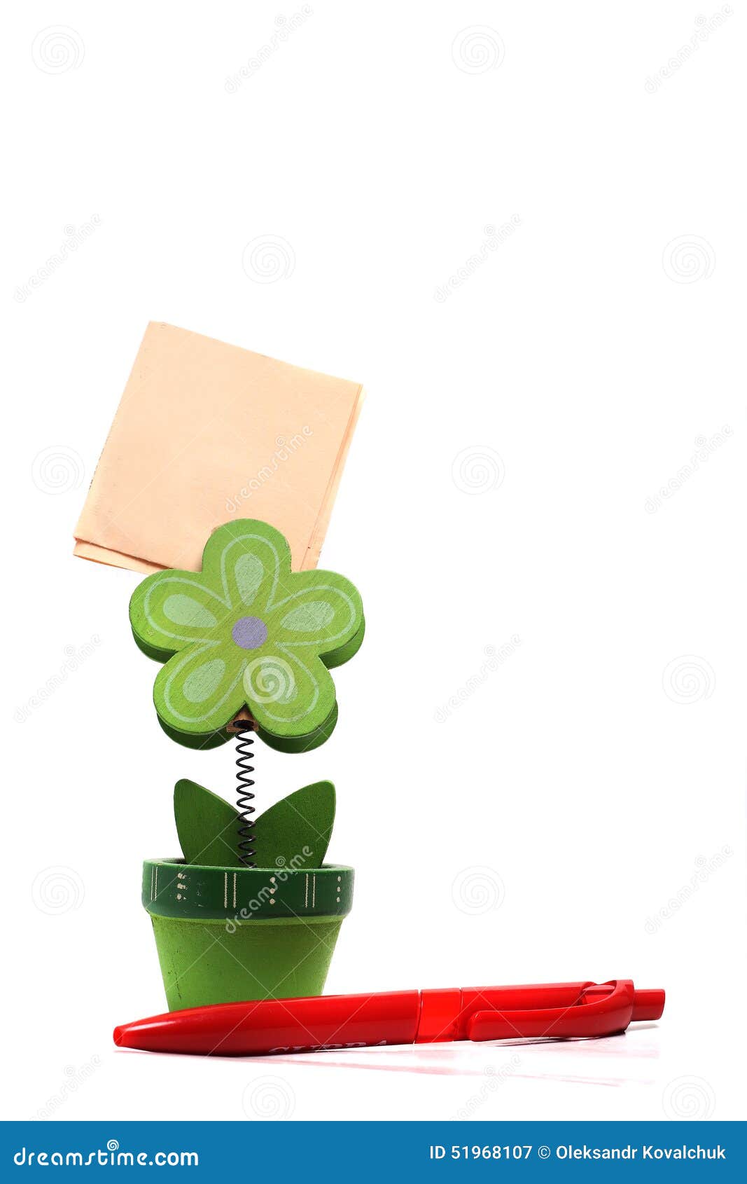 Stand for notes stock image. Image of information, blank - 51968107