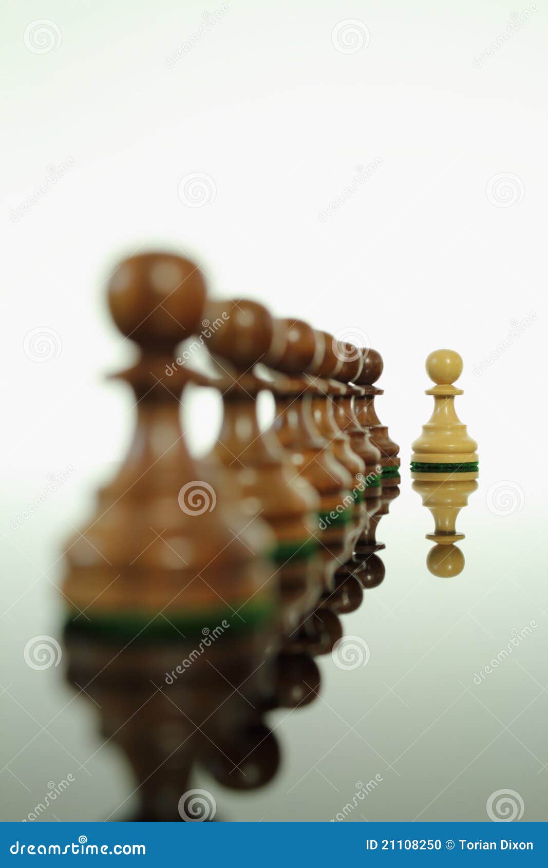 Stand out stock photo. Image of wood, wooden, pawn, table - 21108250
