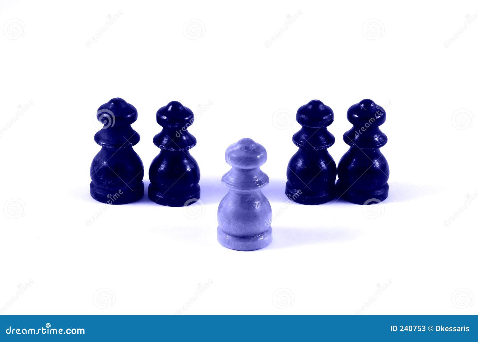 Stand out stock image. Image of chess, concept, piece, game - 240753