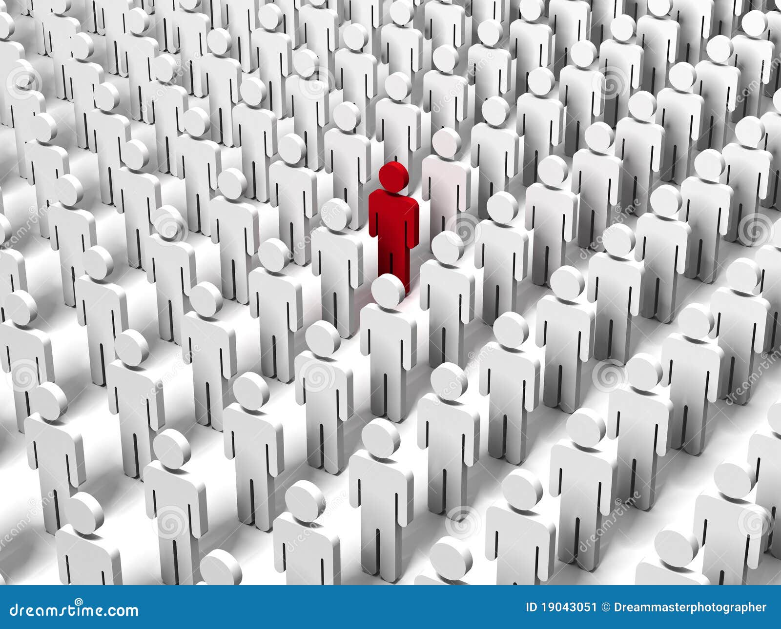 Stand Out from the Crowd stock illustration. Illustration of exotic ... Stand Out from the Crowd stock illustration. Illustration of exotic ...