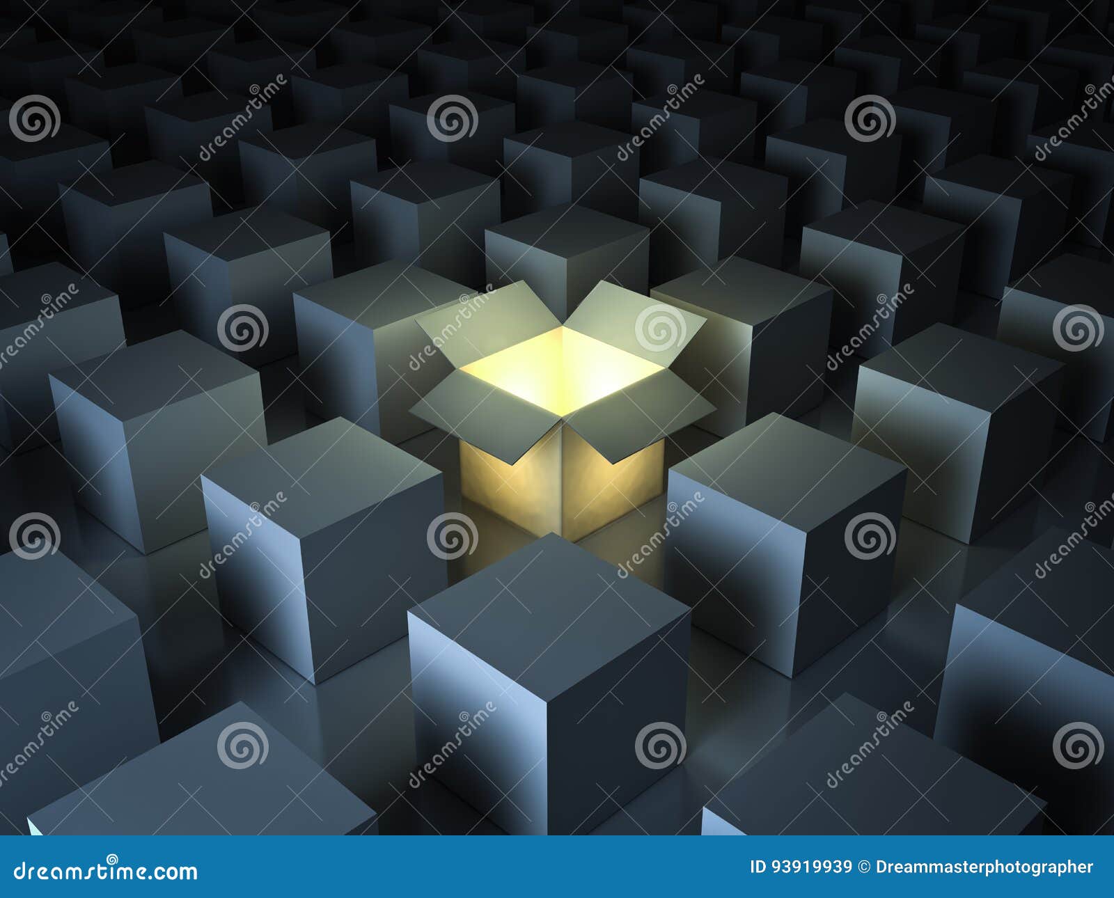 Stand Out from the Crowd , Different Creative Idea Concepts , One ...