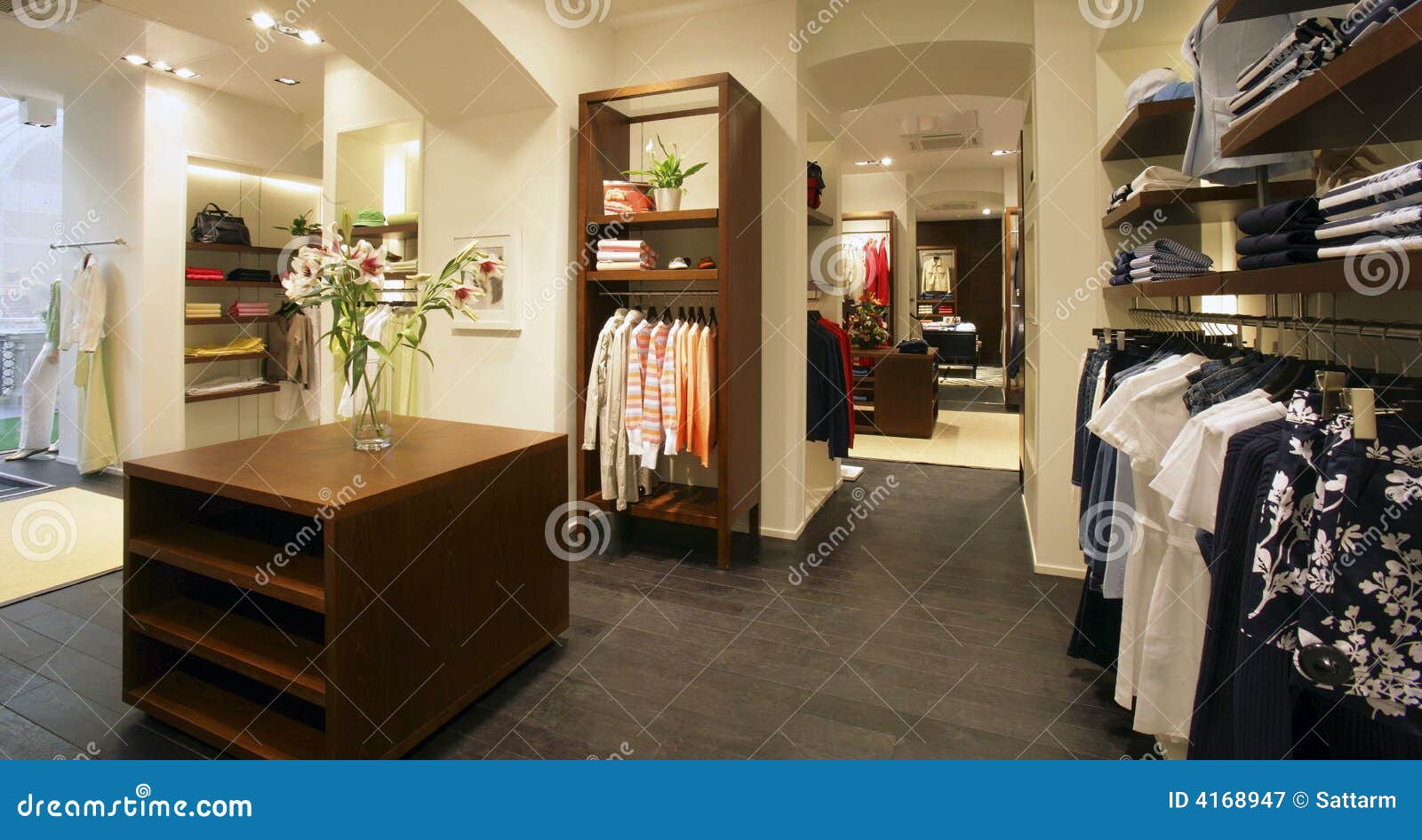 Stand at a shop. stock image. Image of inside, elegance - 4168947