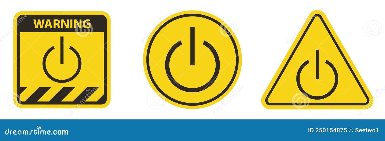 Stand-by Symbol Sign, Vector Illustration, Isolate on White Background ...