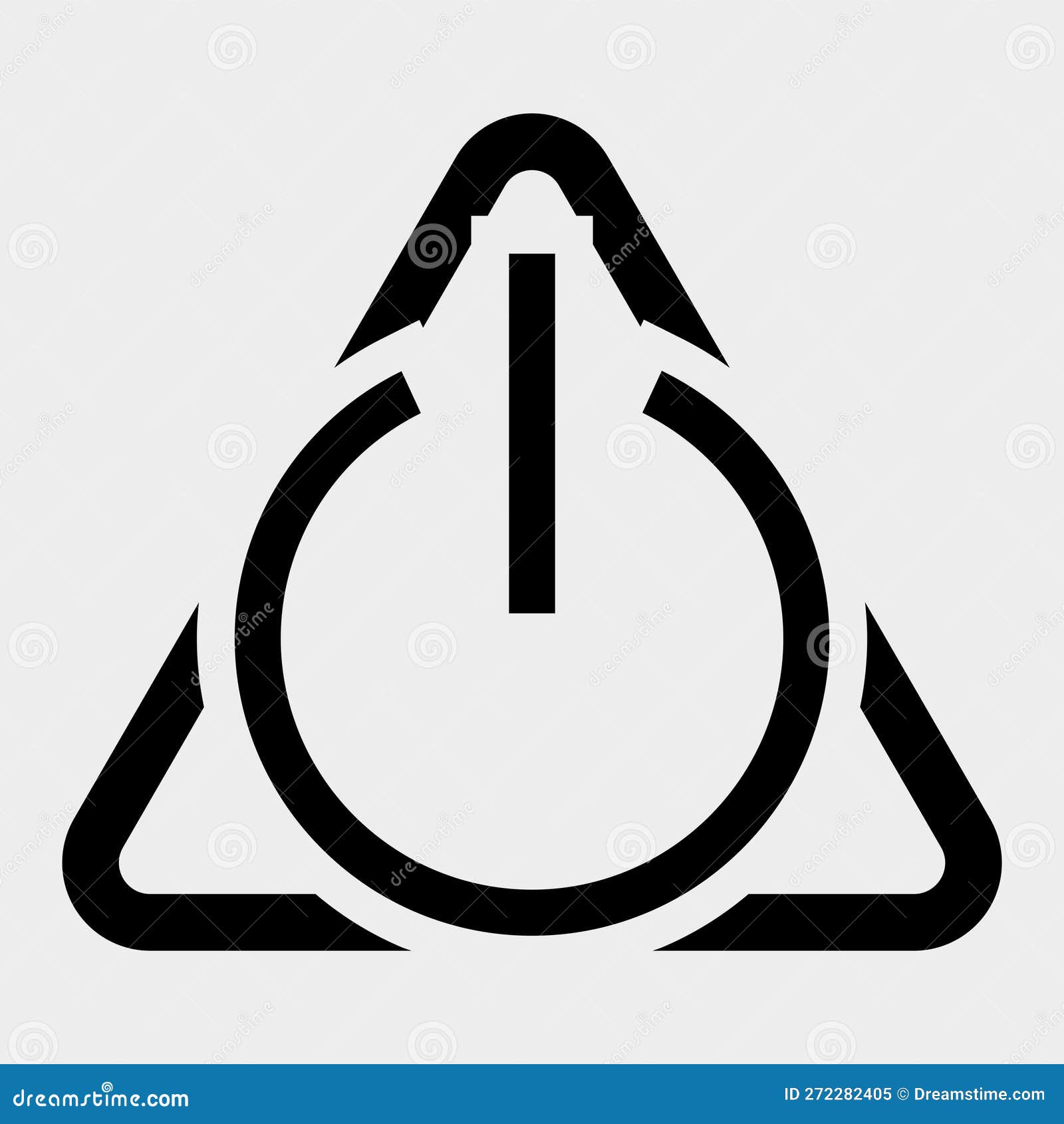 Stand-by Symbol Sign, Vector Illustration, Isolate on White Background ...