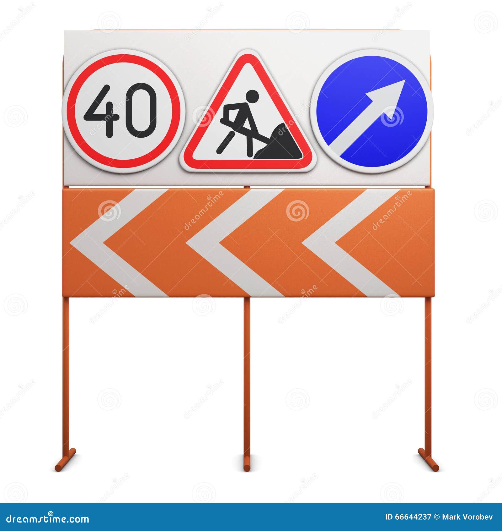 Red White Barrier Signs Stock Illustrations – 327 Red White Barrier ...
