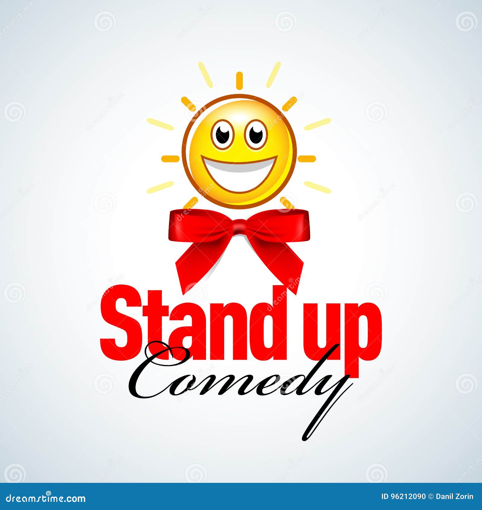 Stand Up Comedy Logo, Badge, Emblem. Vector Format. Stock Illustration ...