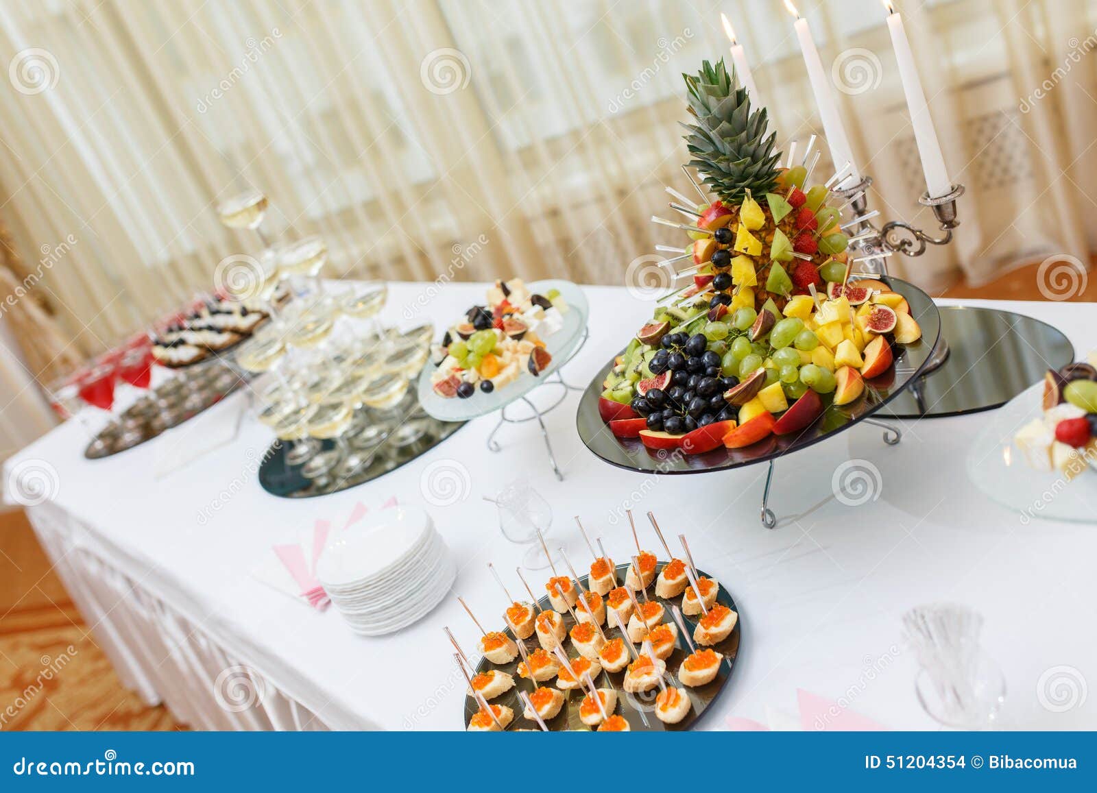 Stand-up party stock photo. Image of appetizer, champagne - 51204354