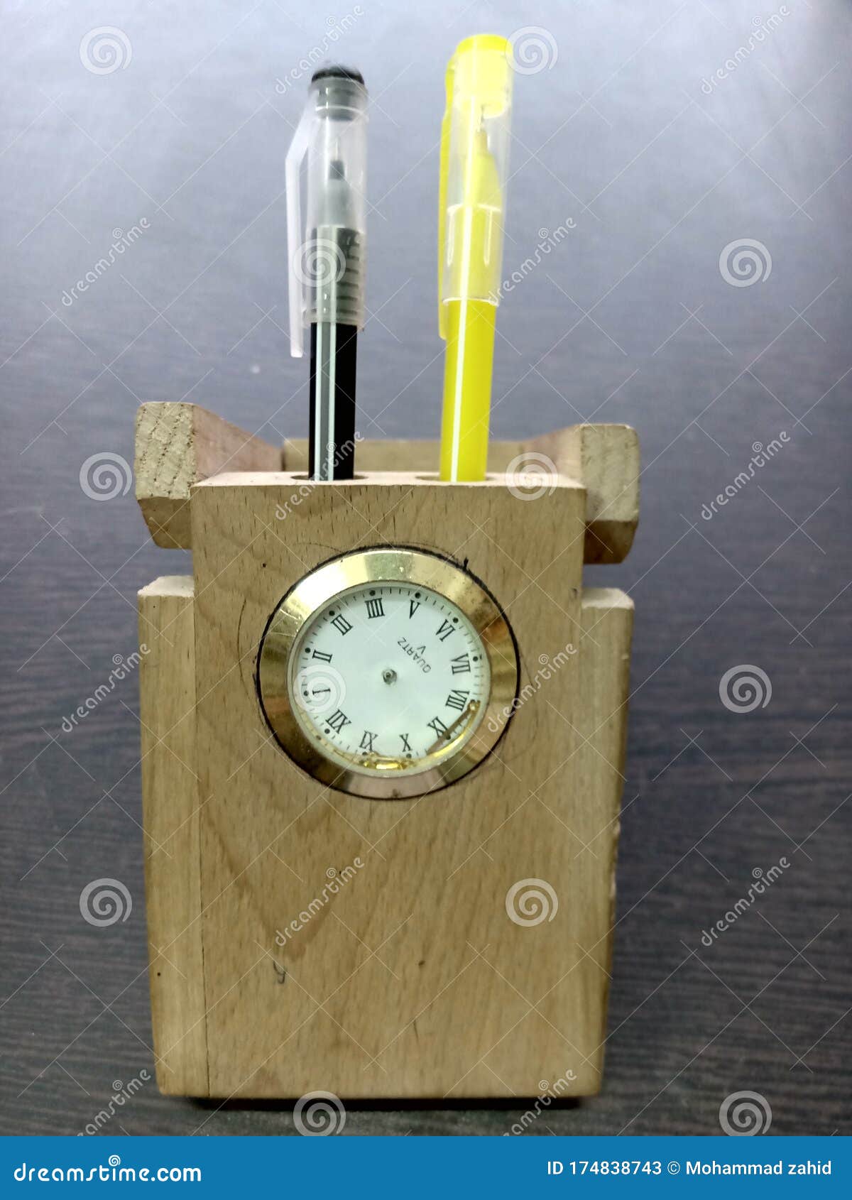 Stand and watch stock image. Image of alarm, retro, side - 174838743