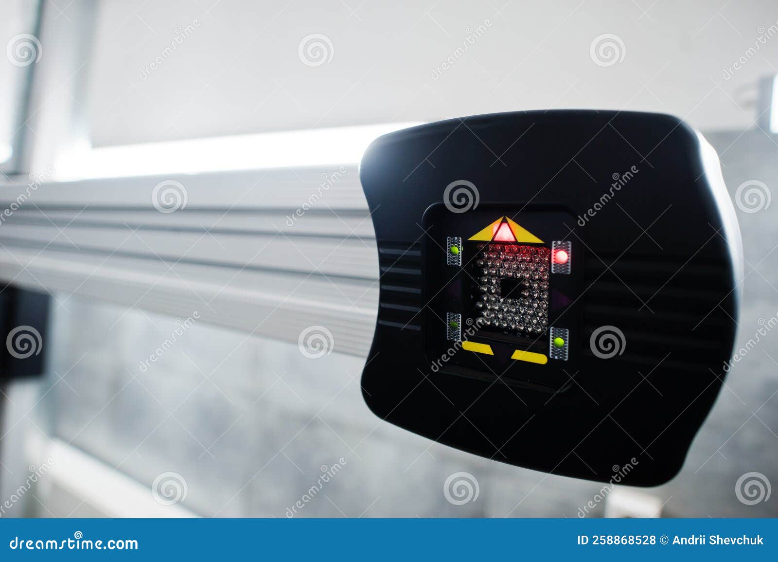 Stand for Wheels Alignment Camber Check in Workshop of Service Station ...