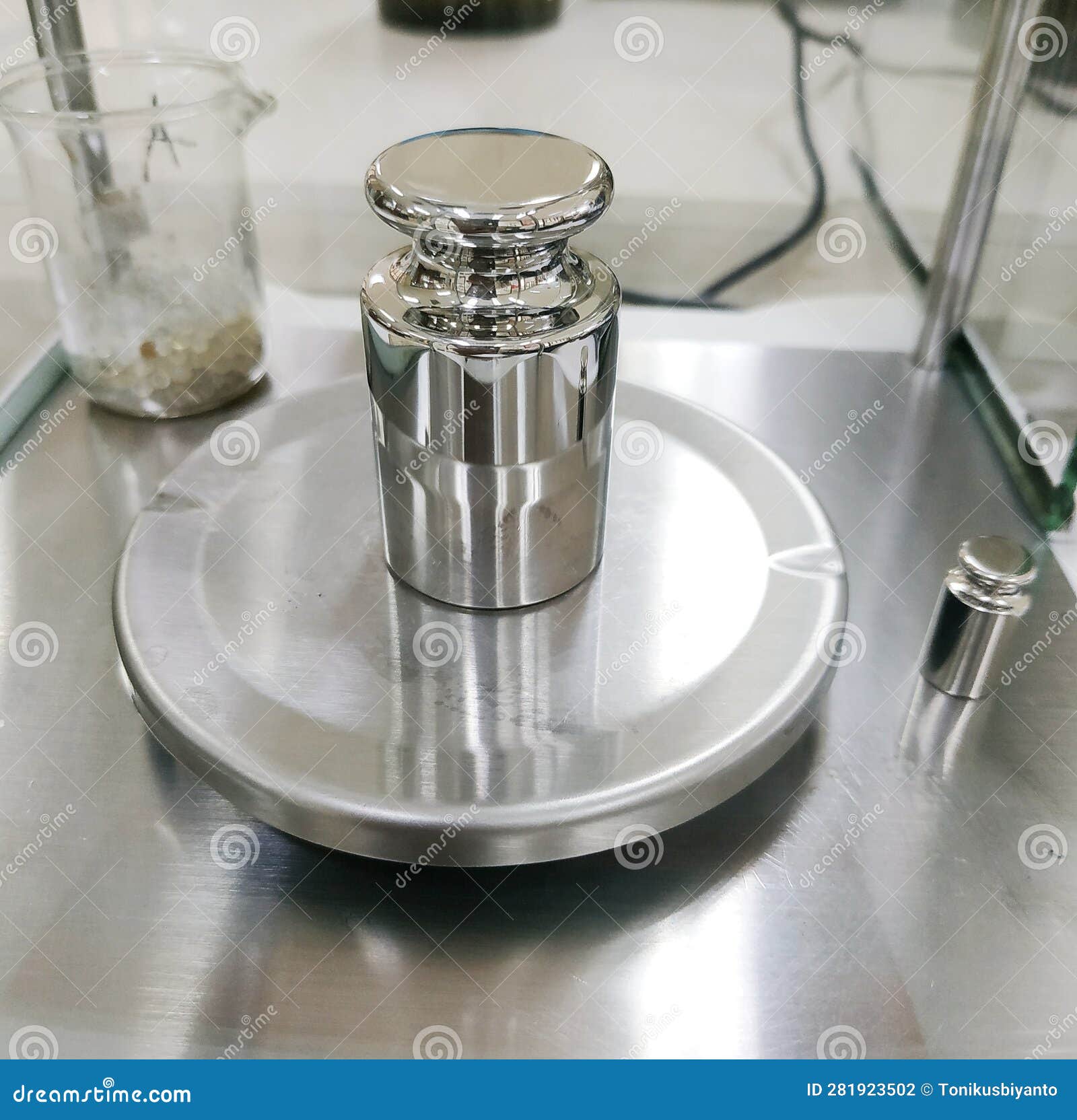 Standard Balance on Top Loading Stock Photo - Image of standard ...