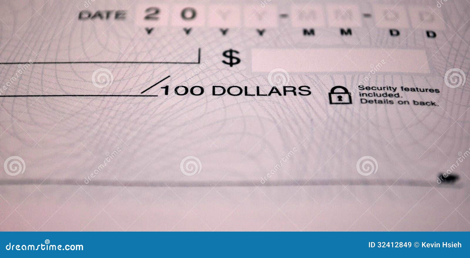 Standard bank check stock image. Image of currency, economy - 32412849