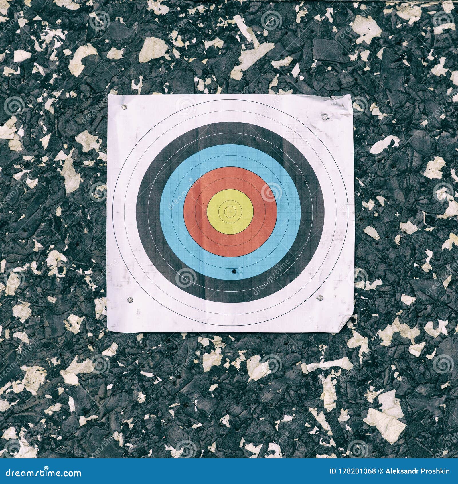 Standard Color Target for Shooting Stock Photo - Image of aiming ...