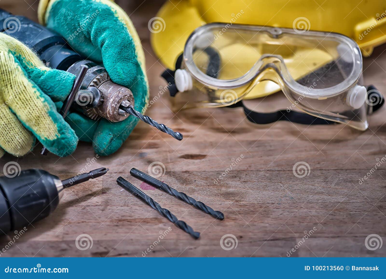 Standard Construction Safety Stock Photo - Image of caution, equipment ...