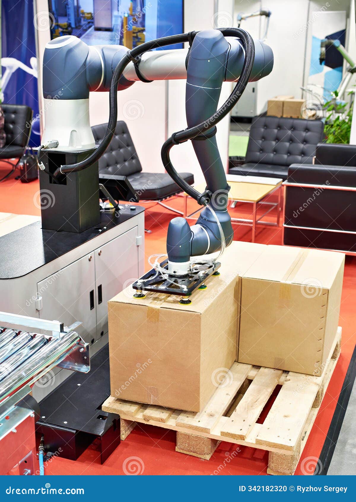 Standard Multipurpose Manipulator Robot Stock Photo - Image of ...