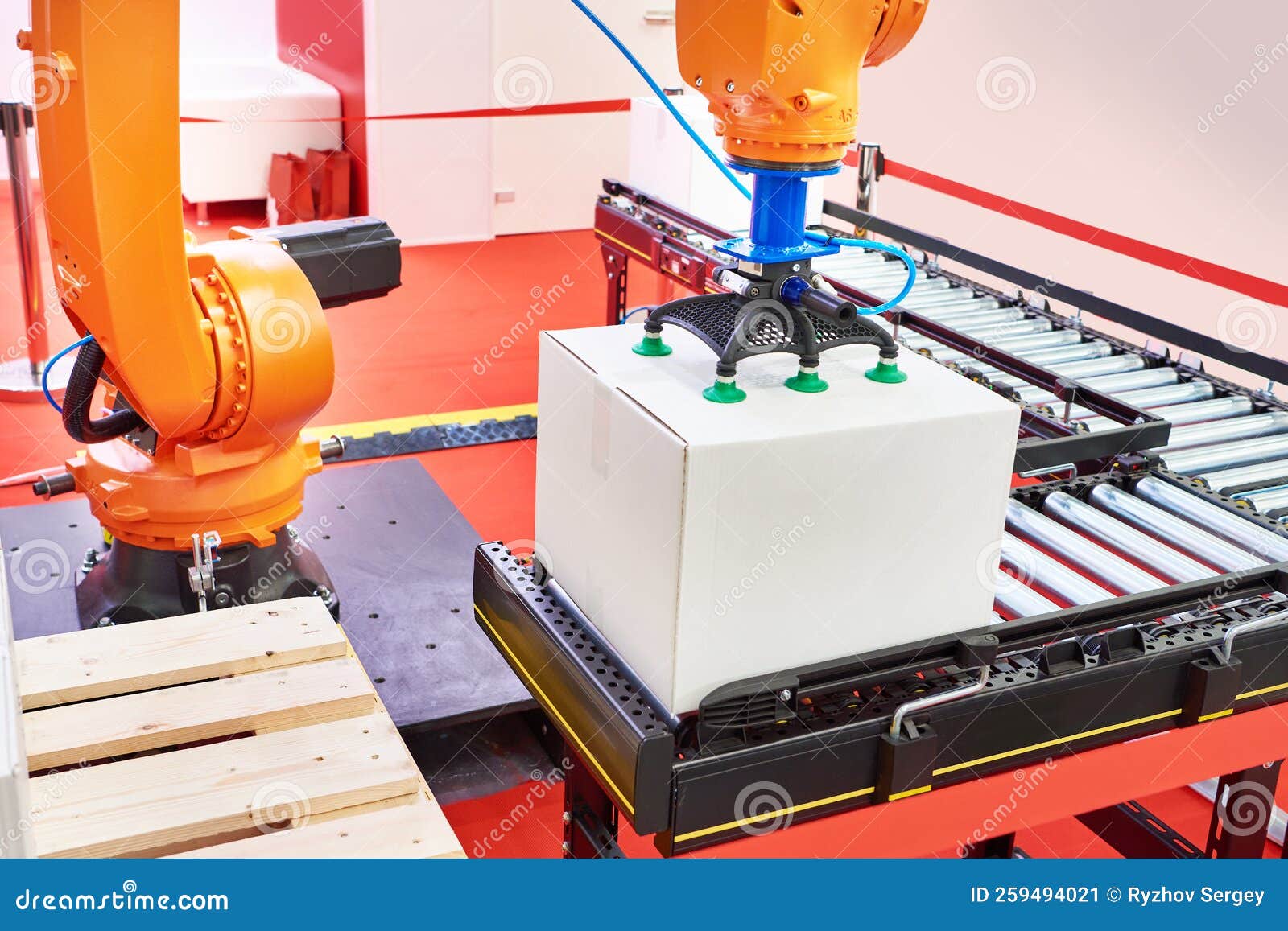Standard Multipurpose Robot Stock Image - Image of production, hand ...