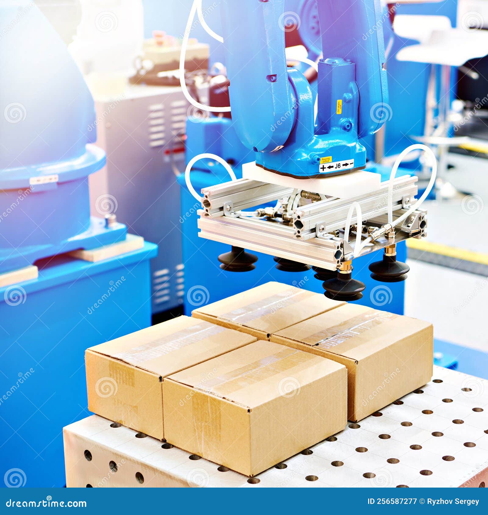 Standard Multipurpose Robot Manipulator Stock Image - Image of robots ...