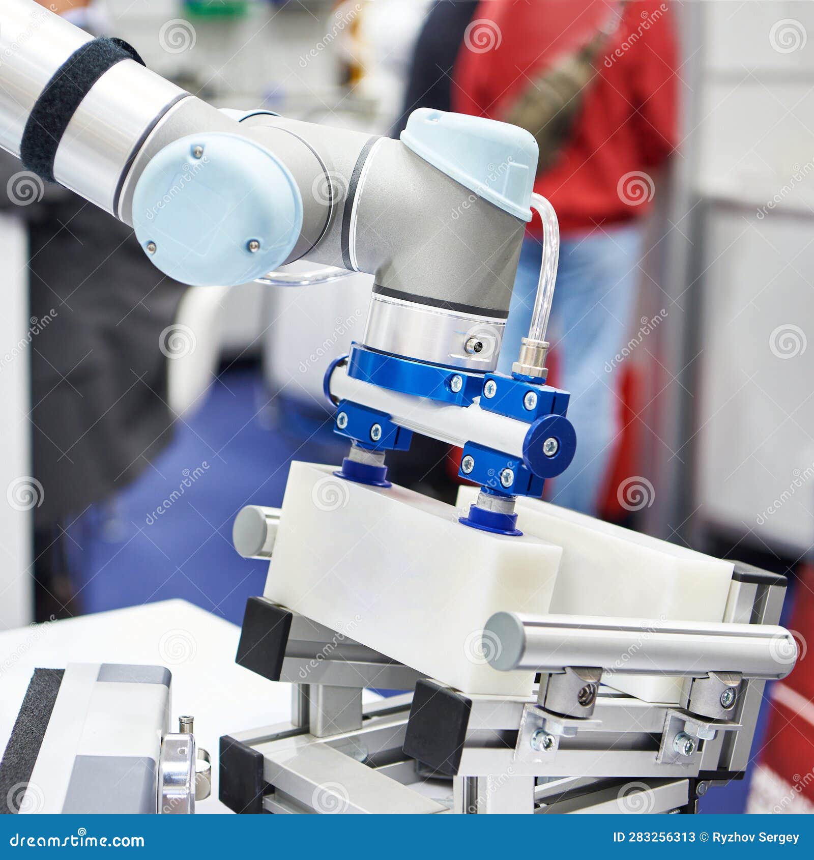 Standard Multipurpose Robot Stock Image - Image of workpiece, factory: 283256313