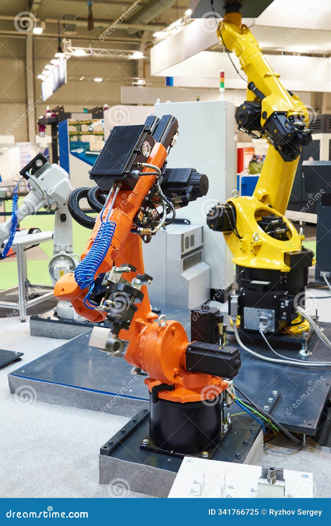 Standard Multipurpose Robots Stock Image - Image of equipment, business ...