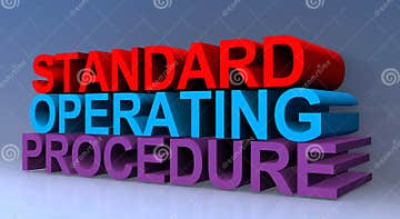 Standard Operating Procedure Stock Photo - Image of established ...