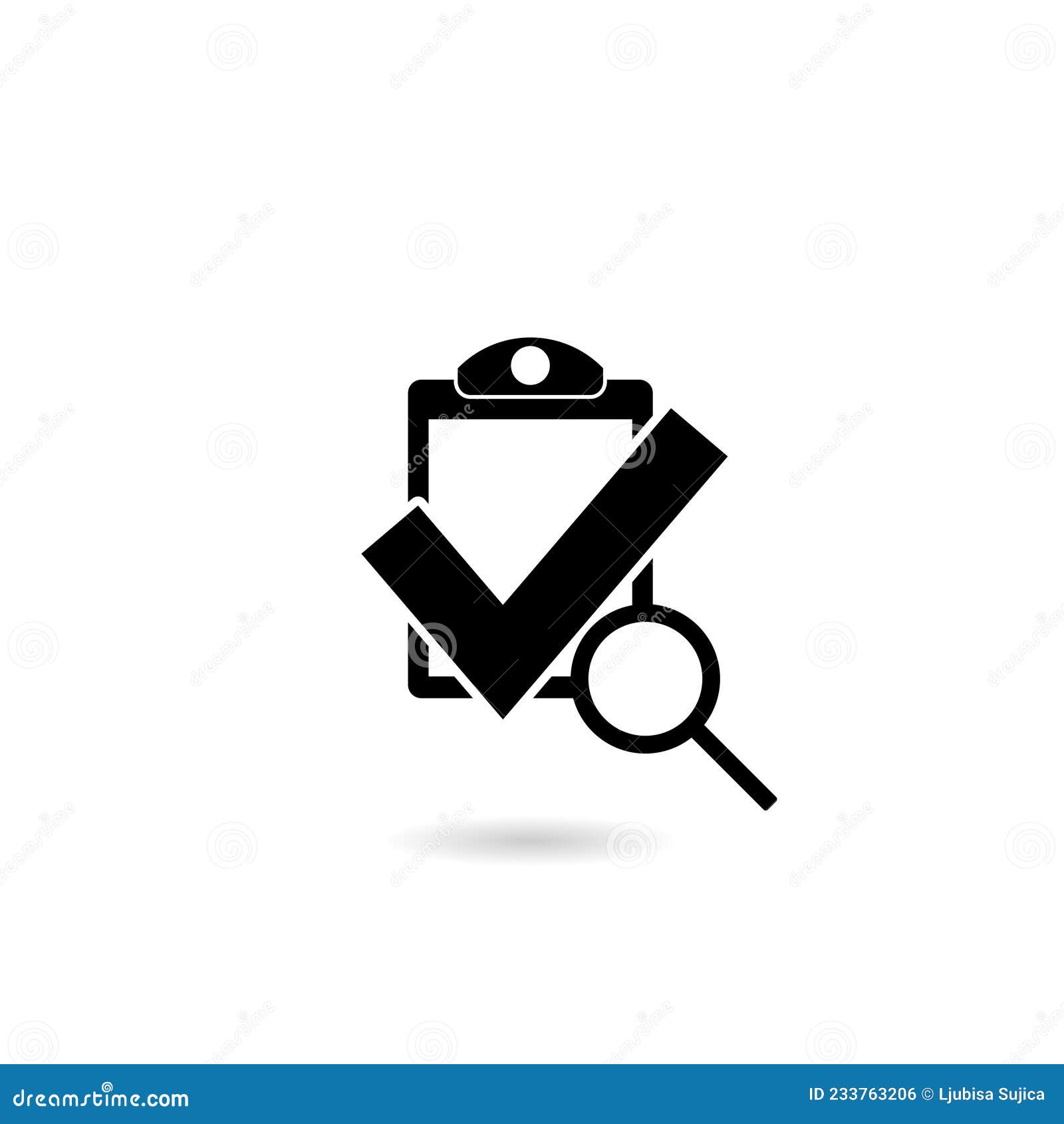 Standard Policy Icon Simple with Shadow Stock Vector - Illustration of ...