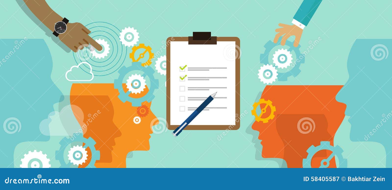 Standard Process Business Automation Measure Company Stock Vector ...