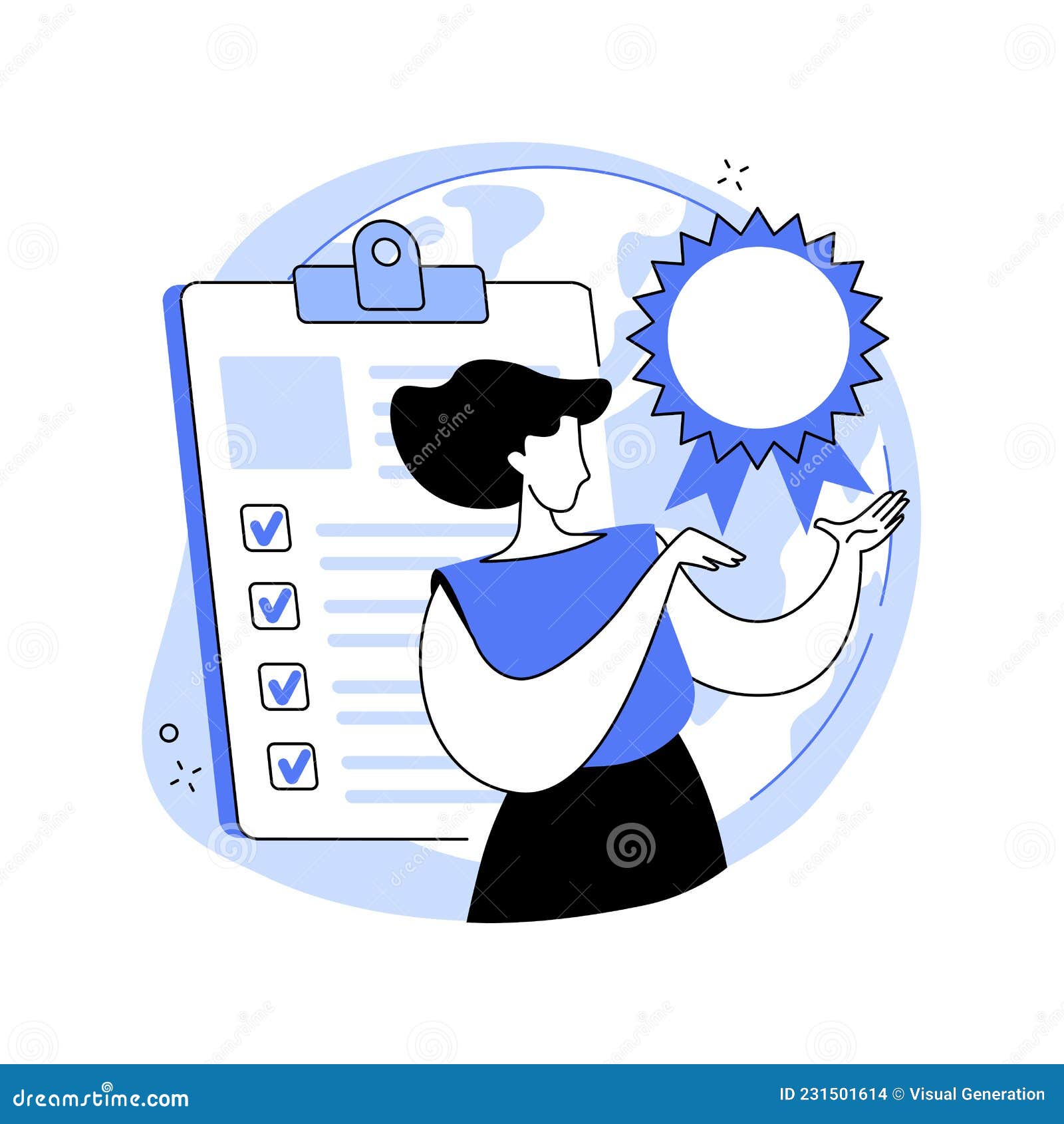 Standard for Quality Control Abstract Concept Vector Illustration ...