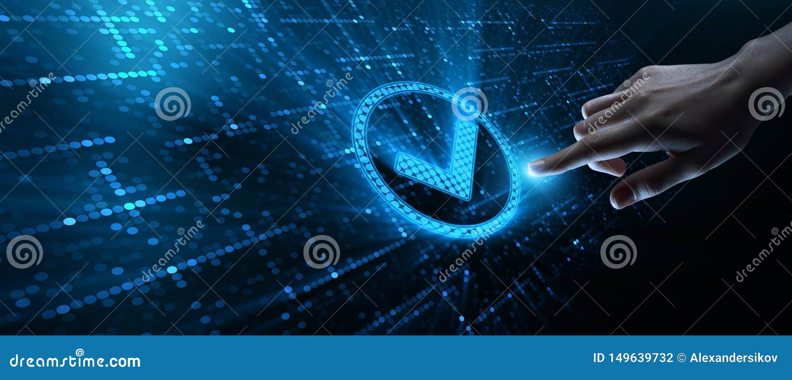 Standard Quality Control Certification Assurance Guarantee Concept ...