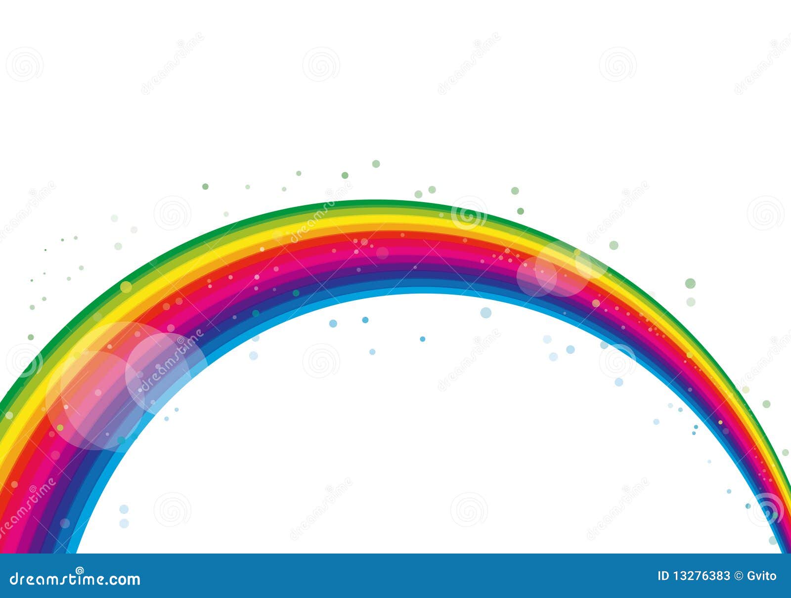 Standard rainbow stock vector. Illustration of color - 13276383