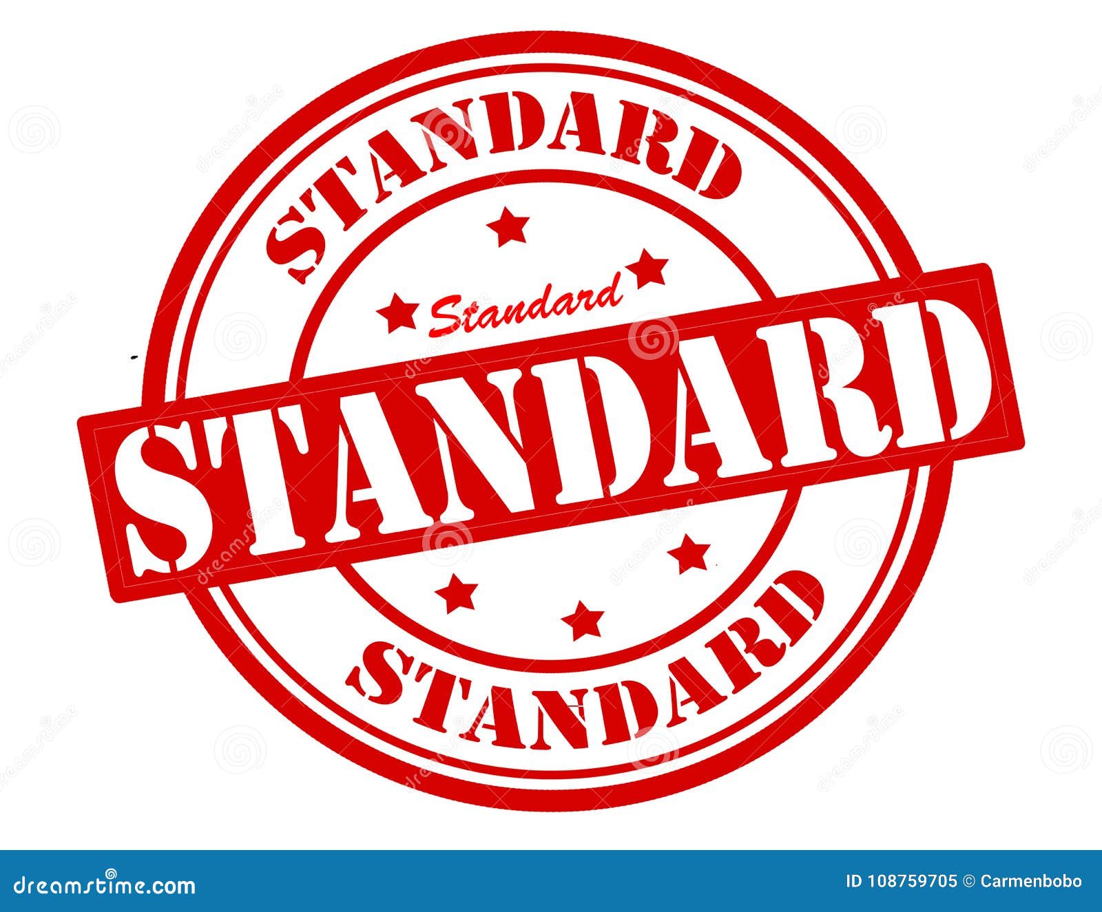 Standard stock illustration. Illustration of symbol - 108759705