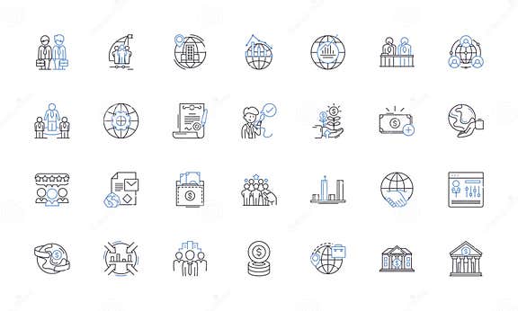 Standardization Line Icons Collection. Uniformity, Consistency ...