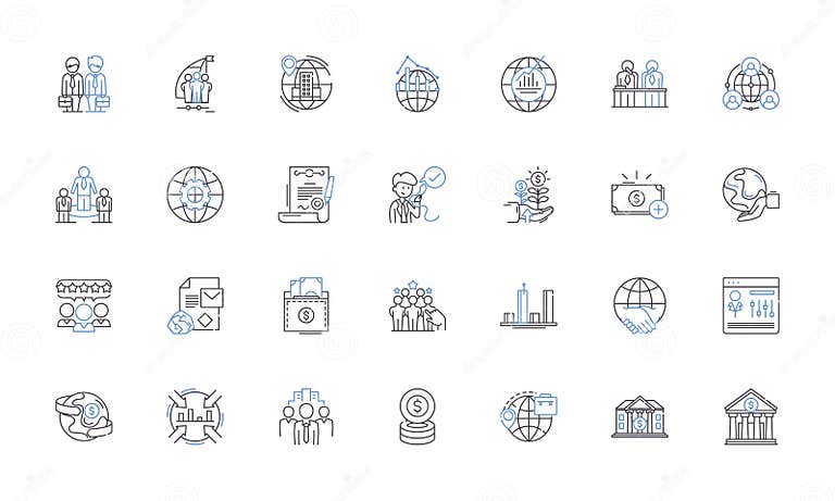Standardization Line Icons Collection. Uniformity, Consistency ...