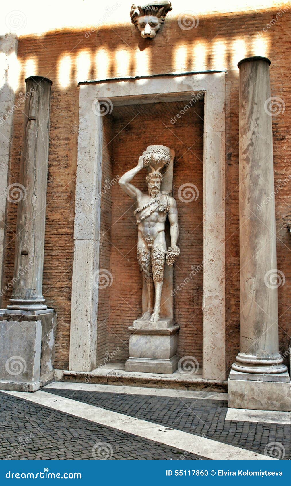 Standbeeld in Museum Capitolini, Rome Italië Redactionele Afbeelding ...