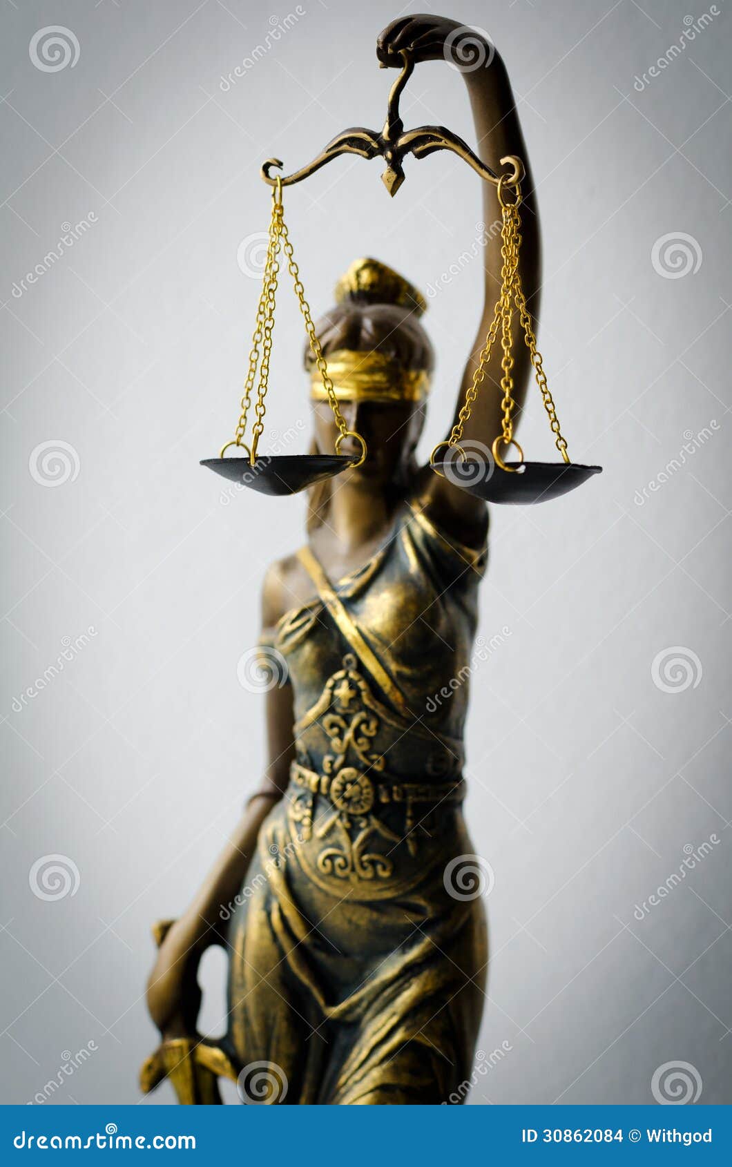 Standbeeld Van Rechtvaardigheid Stock Foto - Image of beeldhouwwerk ...