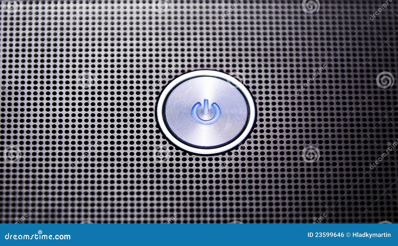 Standby-button On A Light Blue Background. Stock Image | CartoonDealer ...