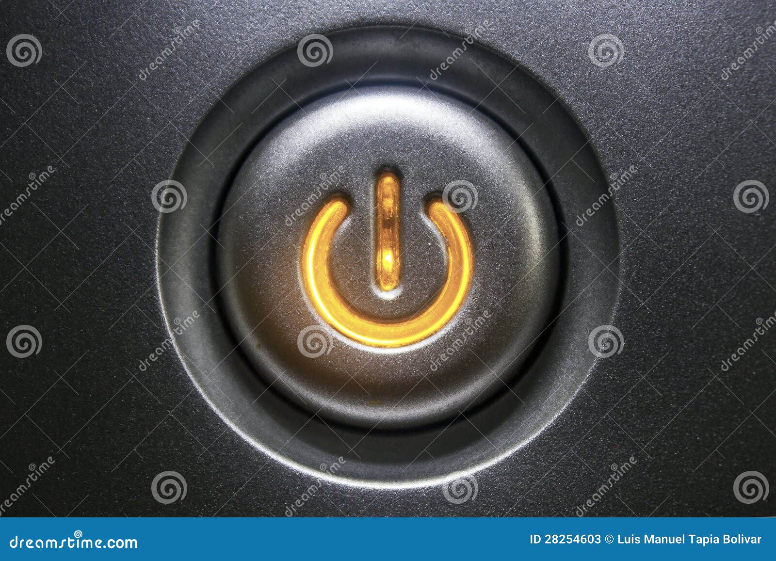 Standby button stock image. Image of hand, orange, lighting - 28254603
