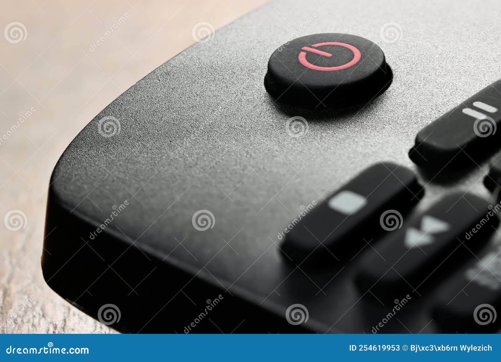Standby button stock image. Image of television, zapper - 254619953