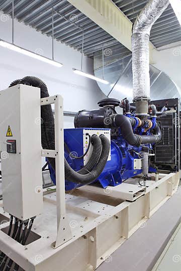 Standby generator stock image. Image of industry, maintencance - 16650891