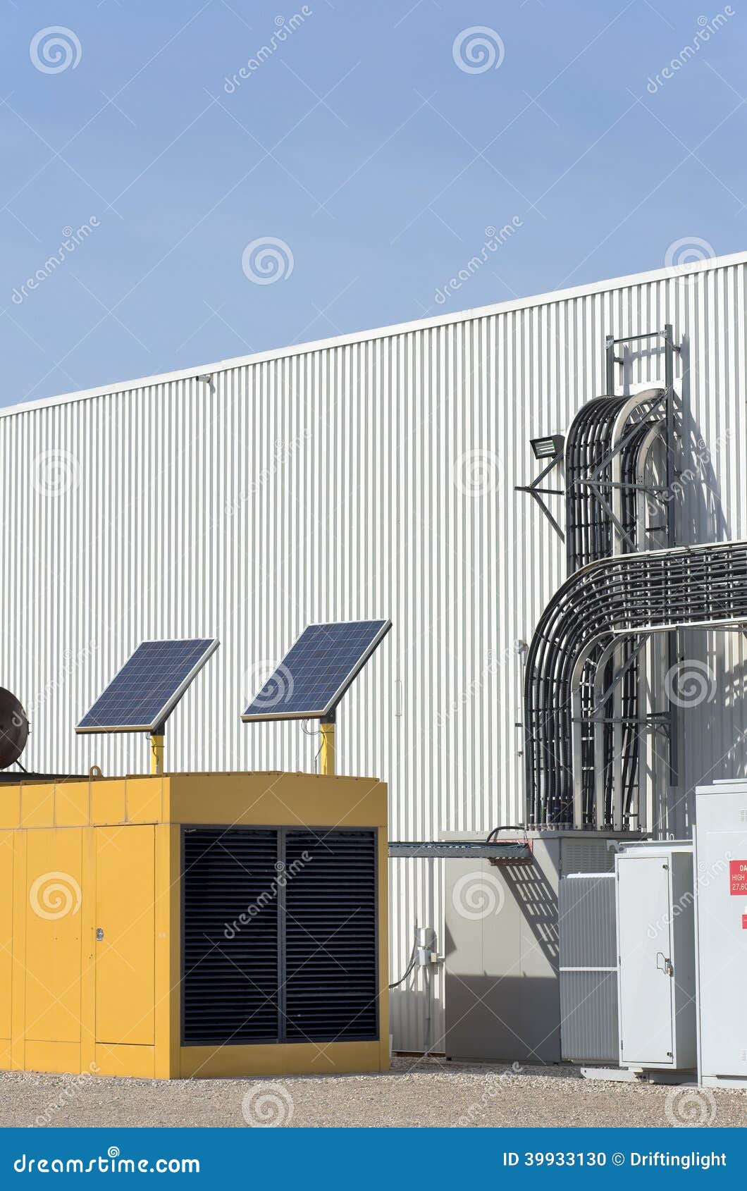 Standby Generator stock photo. Image of industrial, heat - 39933130