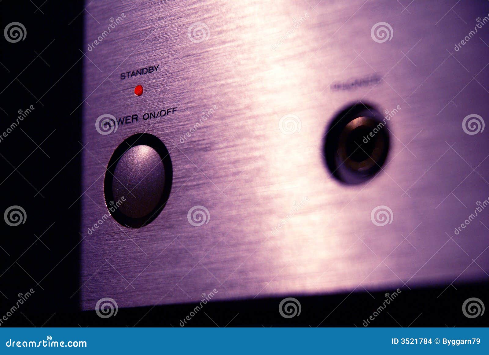 Standby light in purple stock photo. Image of hertz, push - 3521784